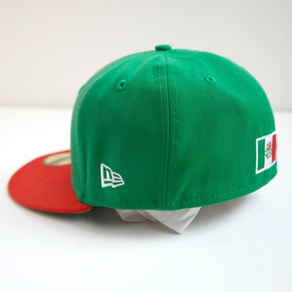 New Era | Accessories | New Era Mexico 59fifty Fitted Cap Greenred ...